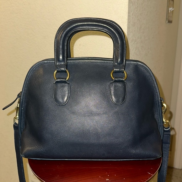 Coach | Bags | Vintage Coach Navy Blue Baxter 993 Doctors Bag | Poshmark